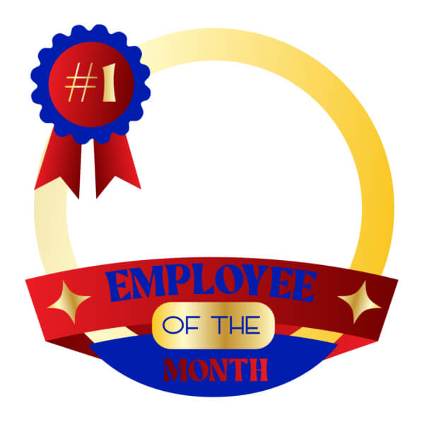 Download Colorful Employee of the Month Award Frames Online - Creative ...