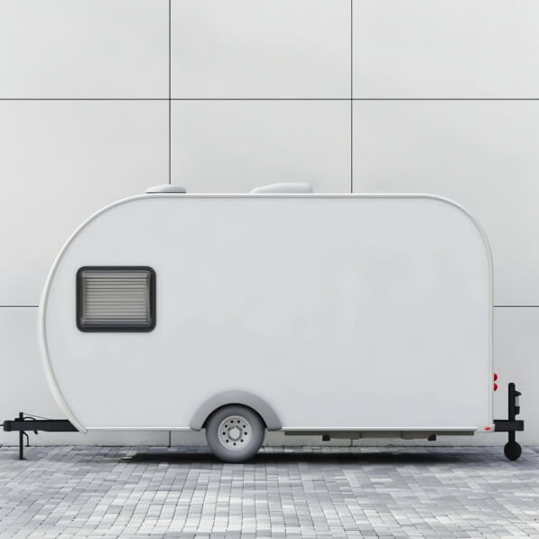 Download Small White Travel Trailer Mockups Online - Creative Fabrica
