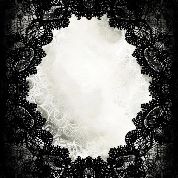 Download Black and White Lace Pattern Frame Backgrounds Online ...