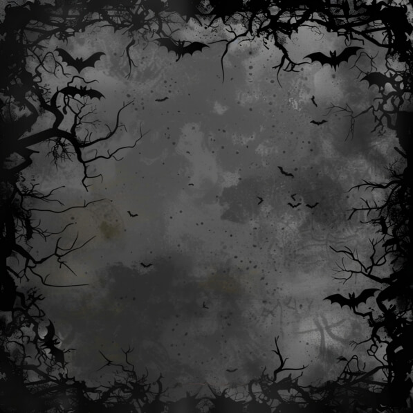 Download Spooky Black and White Background with Flying Bats Backgrounds ...