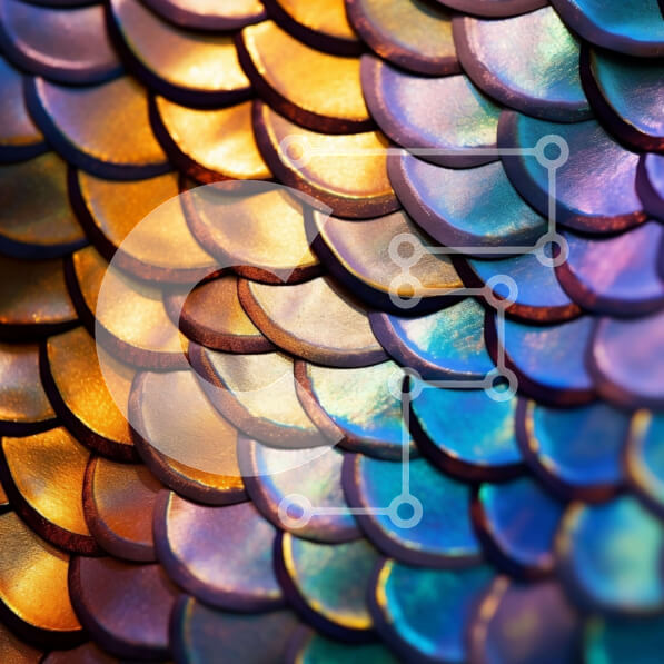 Motif coloré d'écailles de poisson en gros plan photo stock | Creative ...
