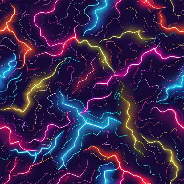 Download Brightly Colored Neon Lights Seamless Pattern Patterns Online ...