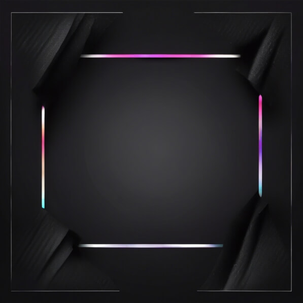 Download Abstract Square Frame with Colorful Neon Lights Backgrounds ...