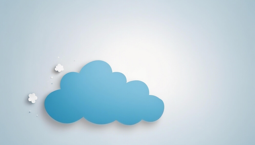Download Cloud-Shaped Paper Cutout for Cloud Computing Backgrounds ...