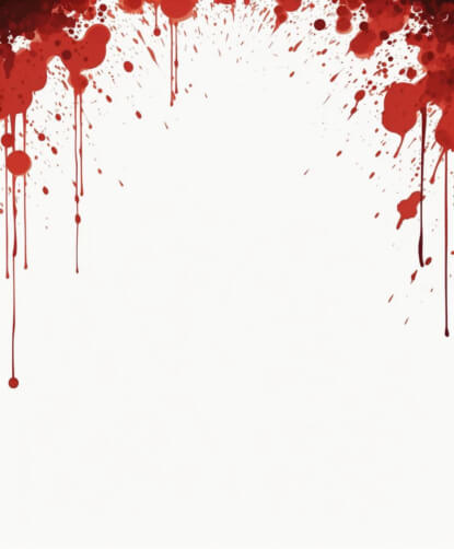 Download Red and White Background with Blood Splatters Backgrounds ...