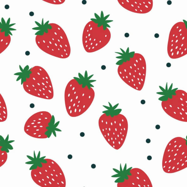 Download Colorful Strawberry Pattern Patterns Online - Creative Fabrica