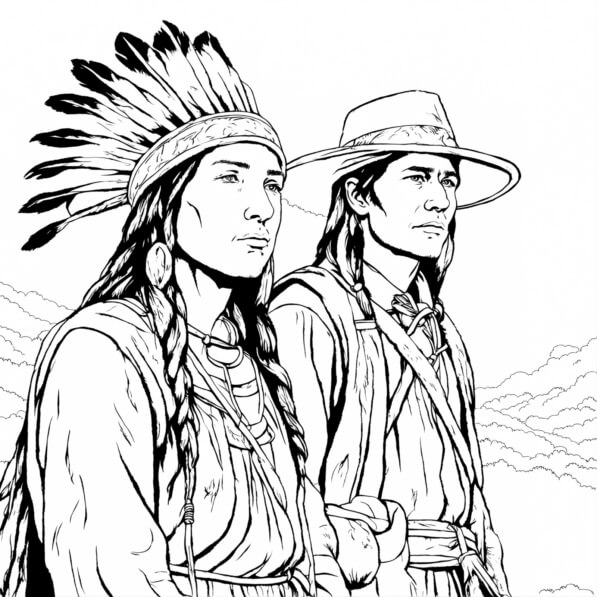 Download Coloring Pages for Kids - Indian Men Coloring pages Online ...