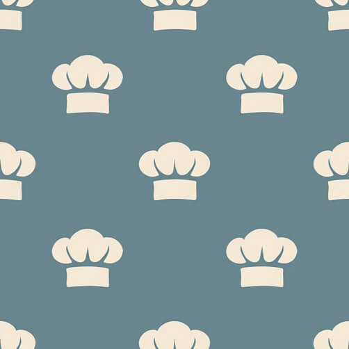 Download Chef's Hat Seamless Pattern Patterns Online - Creative Fabrica