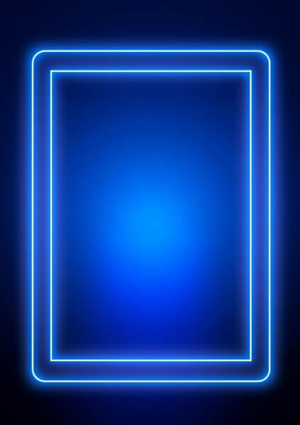 Scarica Cornice Blu al Neon su Sfondo Scuro Sfondi Online - Creative ...