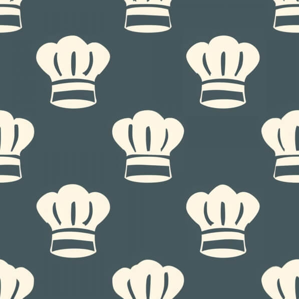 Download Seamless Chef's Hat Pattern Patterns Online - Creative Fabrica