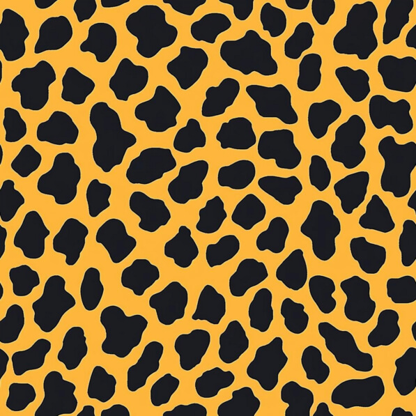 Download Black and Yellow Cheetah Print Seamless Pattern Patterns ...