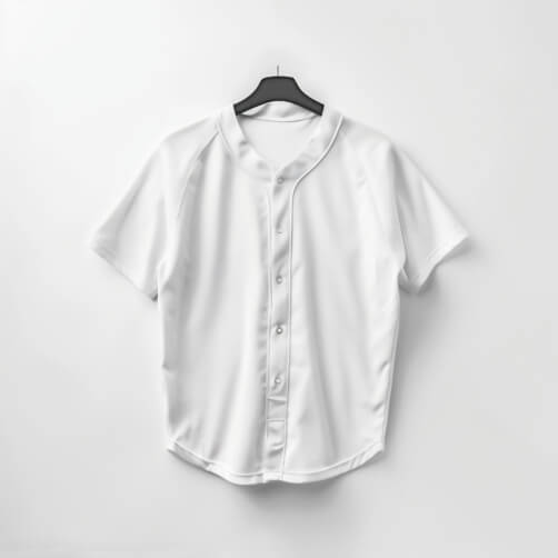 Download White Baseball Jersey on Black Background Mockups Online ...