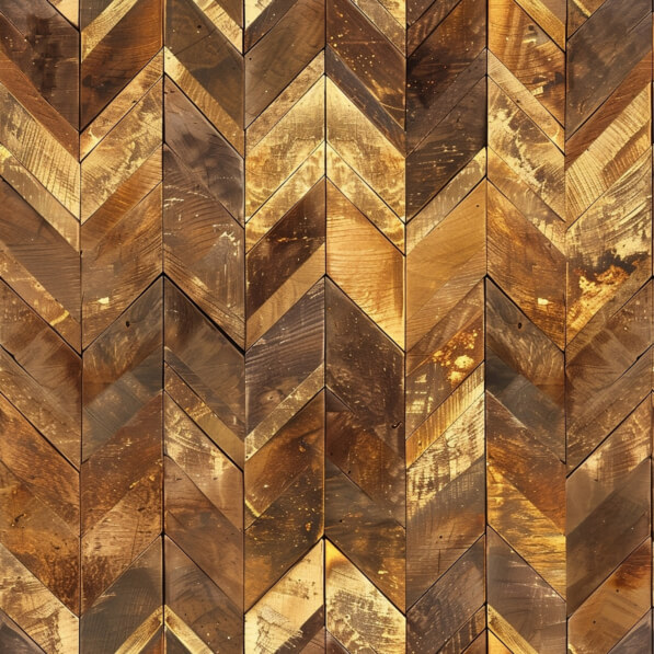 Baixe Padrão de Chevron Marrom e Dourado Padrões - Creative Fabrica