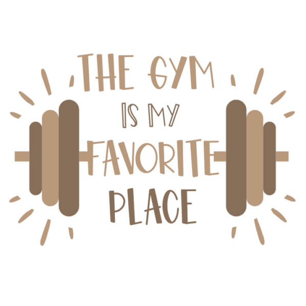 Download Motivational Gym Image with Dumbbells Quotes Online - Creative ...