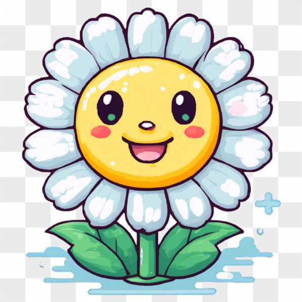 Scarica Fiore Cartone Kawaii Kawaii Online - Creative Fabrica