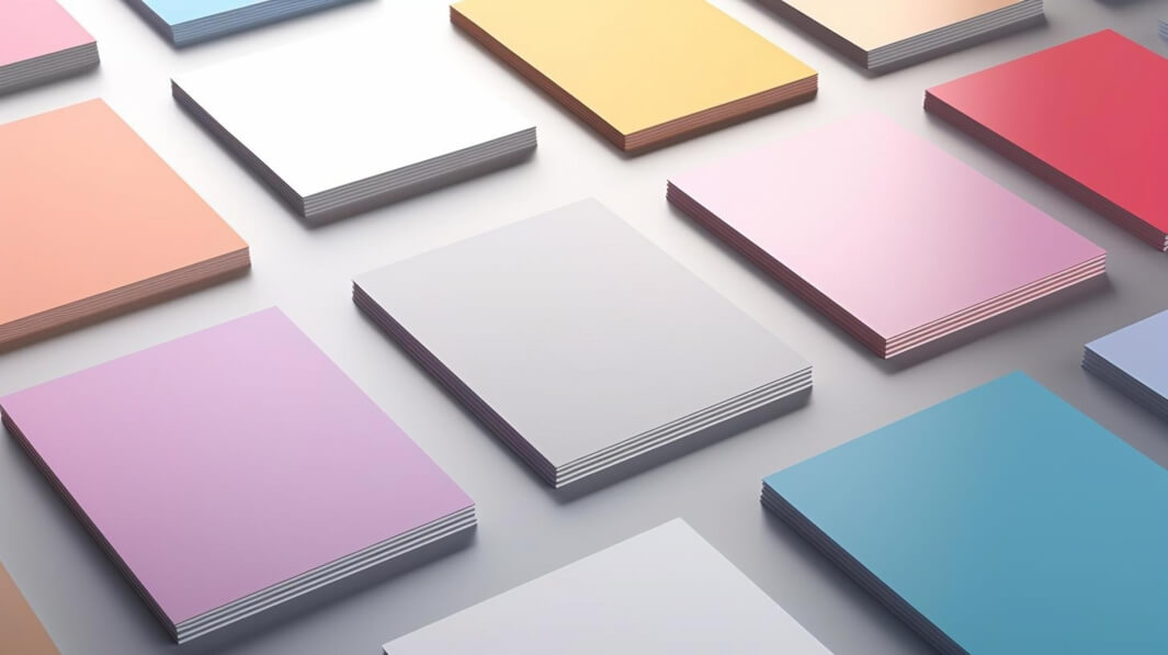 Download Colorful Paper Stacks: Organized and Vibrant Mockups Online ...