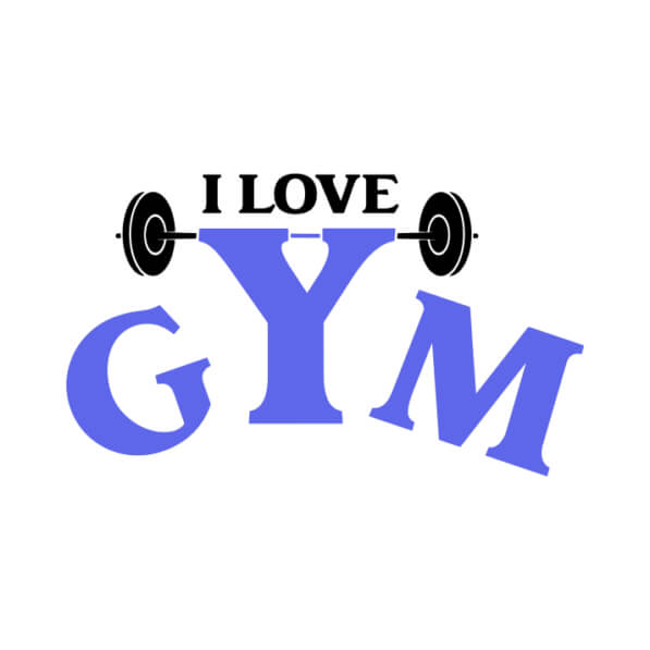 Download Motivational Gym Image with Blue Barbell and Positive Messages ...