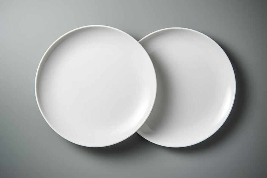 Download White Oval Plates for Serving Various Dishes Mockups Online ...