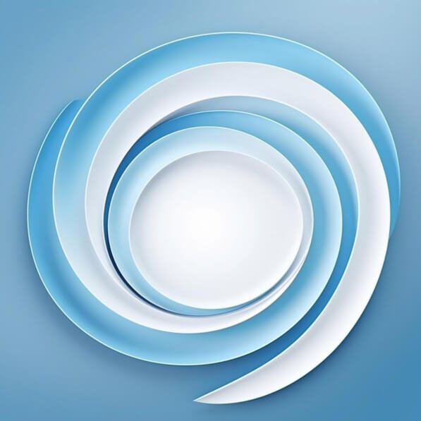 Download Blue and White Spiral Logo Backgrounds Online - Creative Fabrica