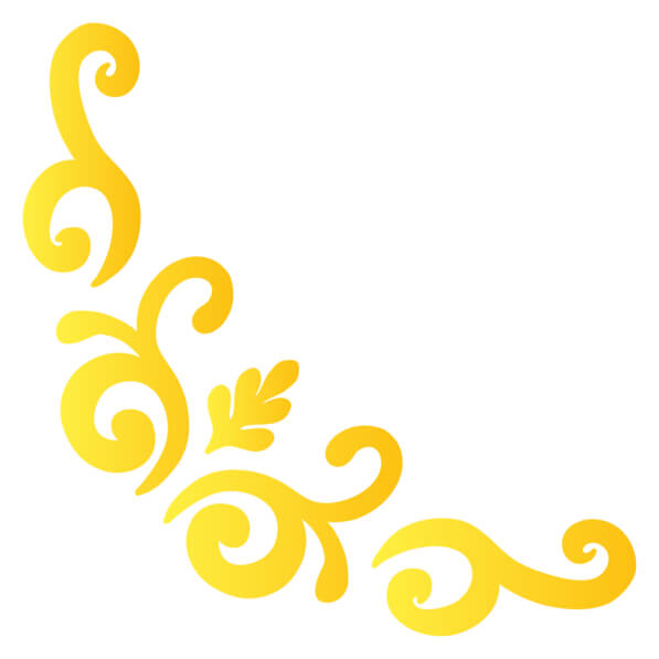 Download Yellow Ornate Design Border Borders & Corners Online ...