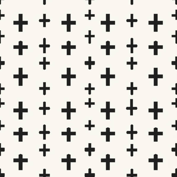 Download Seamless Black and White Cross Pattern Patterns Online ...