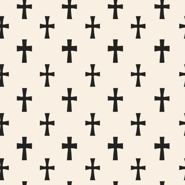 Download Black and White Crosses Seamless Pattern Patterns Online ...