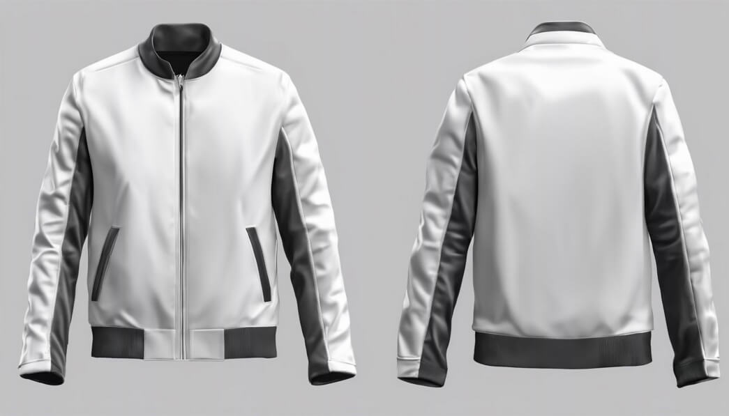 Download White and Black Jacket 3D Render Mockups Online - Creative Fabrica