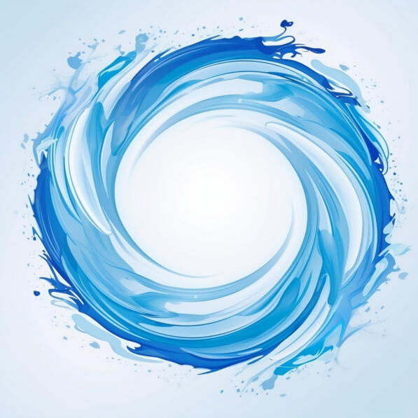 Download Abstract Blue Swirl with Water Splashes Backgrounds Online ...
