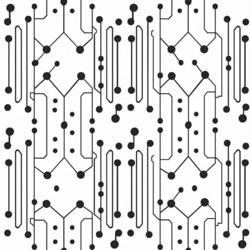 Download Circuit Board Pattern in Black and White Patterns Online ...
