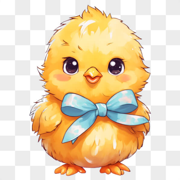 Download Kawaii Yellow Chicken and Playful Bunny Kawaii Online ...