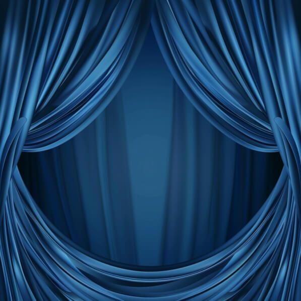 Download Blue Curtain with Open Window Backgrounds Online - Creative ...