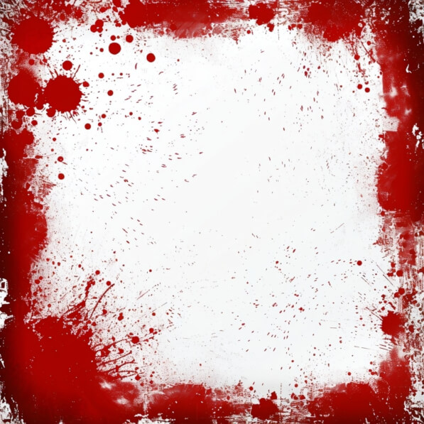 Download Red Frame with Blood Splatters and Space for Custom Content ...