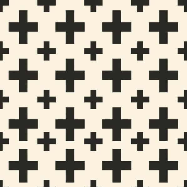 Download Black and White Cross Pattern on Beige Background Patterns ...