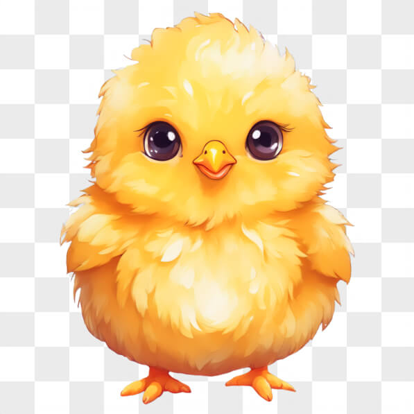 Download Kawaii Yellow Chicken Decoration Kawaii Online - Creative Fabrica