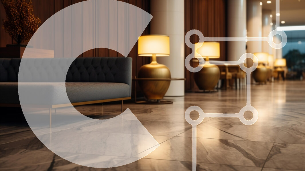Luxurious Marble-Lined Lobby with Multiple Seating Areas stock photo ...