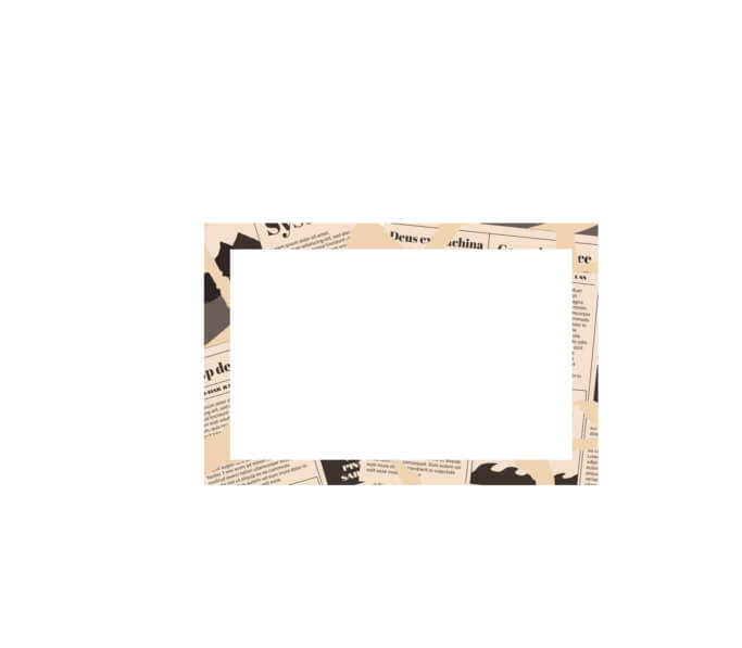 Download Newspaper Frame Composition with Cat Frames Online - Creative ...