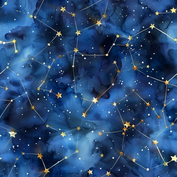 Download Abstract Blue Wallpaper with Gold Stars and Constellations ...