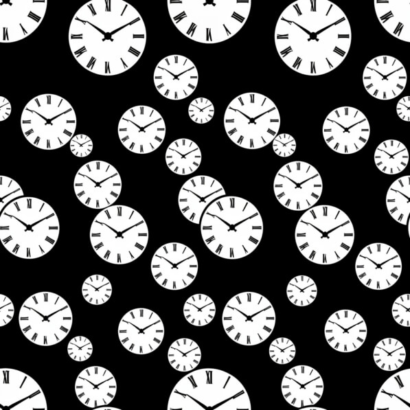 Download Black and White Clocks Seamless Pattern Patterns Online ...