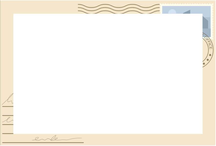 Download Empty Frame with Postage Stamp Frames Online - Creative Fabrica