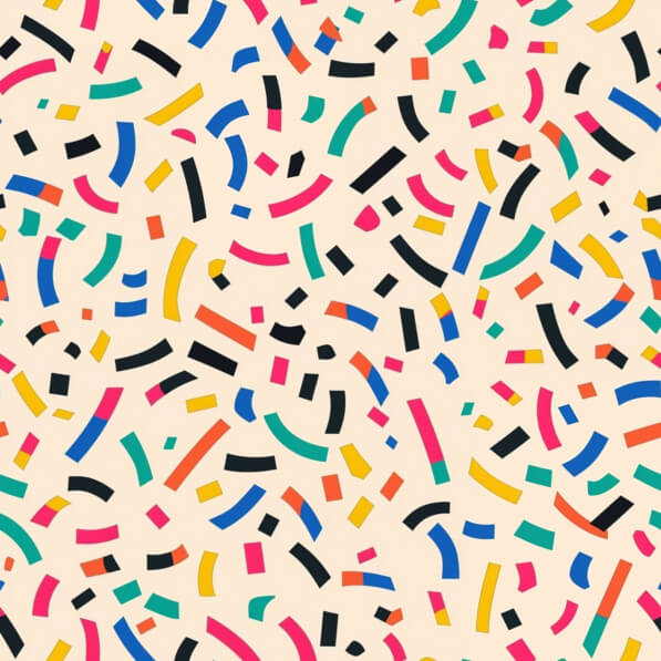 Download Colorful Confetti Pattern on Beige Background Patterns Online ...