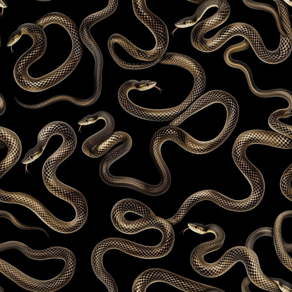 Download Elegant Seamless Gold Snake Pattern Patterns Online - Creative ...