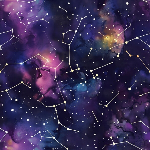 Download Constellations and Stars Seamless Pattern Patterns Online ...