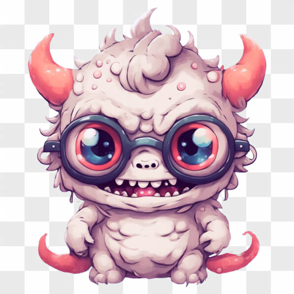 Download Kawaii Pink Monster Illustration Kawaii Online - Creative Fabrica