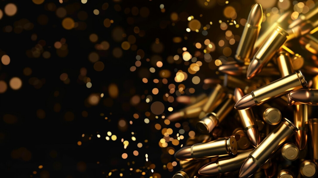 Download Gold Bullets on Dark Background Backgrounds Online - Creative ...