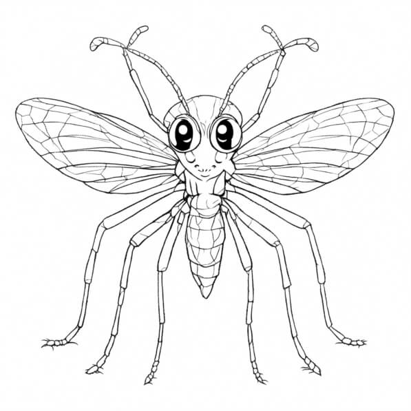 Download Educational Insect Coloring Page Coloring pages Online ...