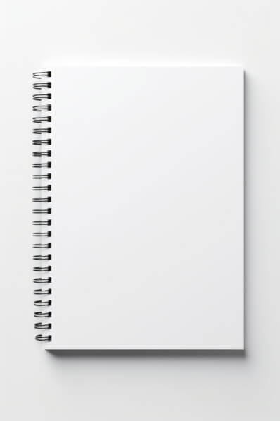 Download White Spiral Notebook Mockups Online - Creative Fabrica