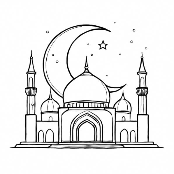 Free Islamic Coloring pages - Download Printable Islamic Coloring ...