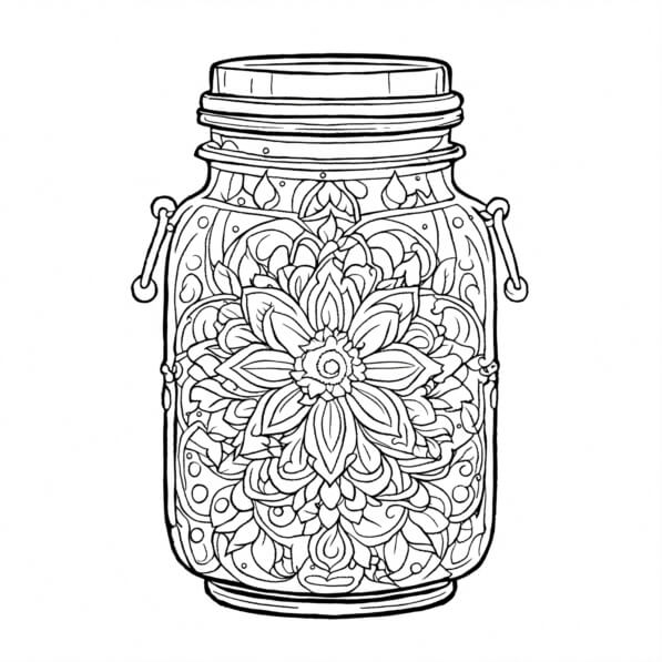Free Jar Coloring pages - Download Printable Jar Coloring sheets ...