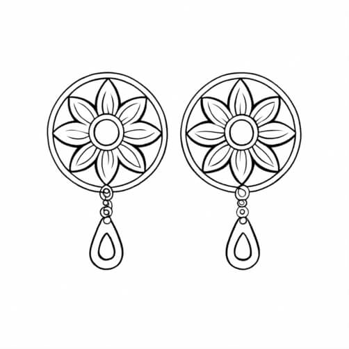 Free Jewelry Coloring pages - Download Printable Jewelry Coloring ...