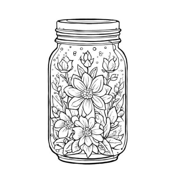 Free Jar Coloring pages - Download Printable Jar Coloring sheets ...